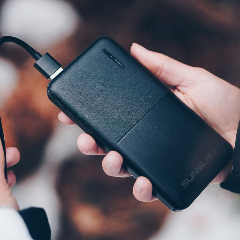 Power bank 10000mAh for iPhone, Samsung, Xiaomi - Gravity 10 | Sunslice