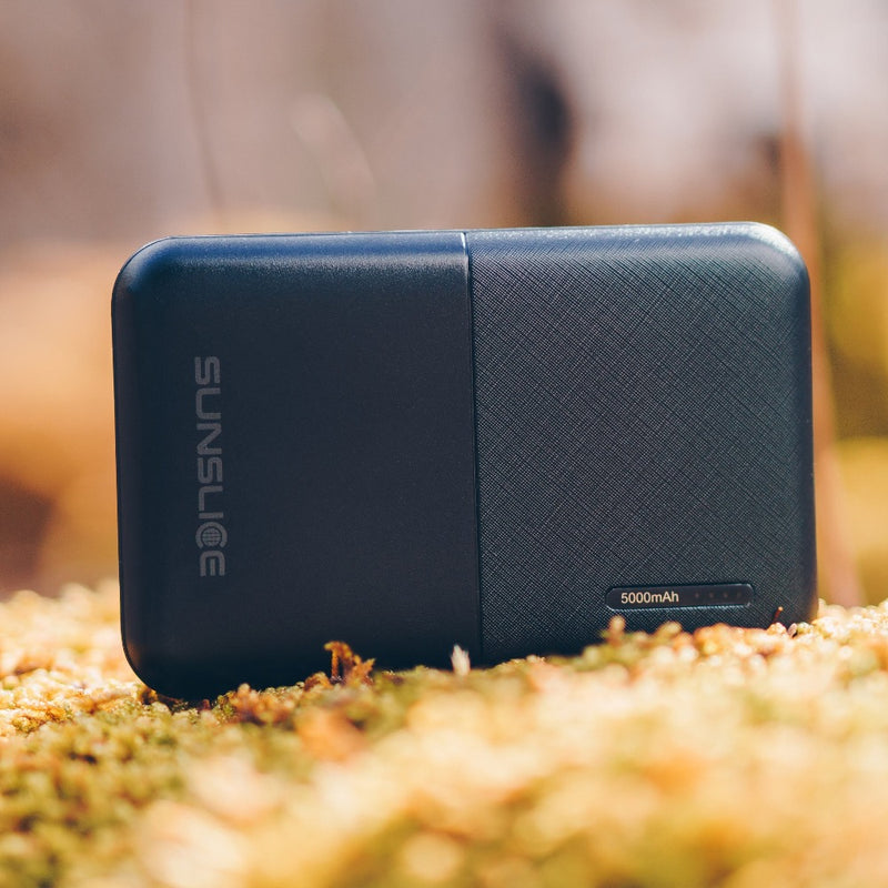 Power Bank 5000 mAh for iPhone, Samsung, Xiaomi - Gravity 5 | Sunslice