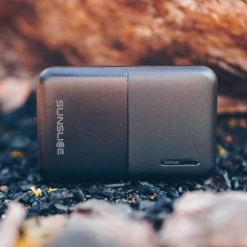 Power Bank 5000 mAh for iPhone, Samsung, Xiaomi - Gravity 5 | Sunslice